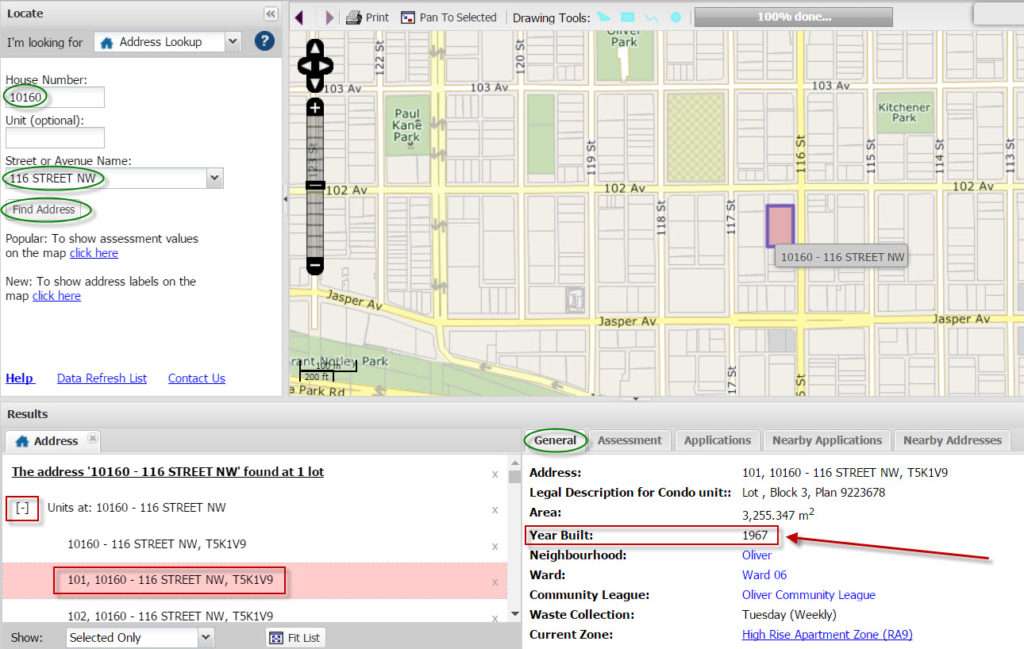 Find Out What Year a House was Built in Edmonton | Real Estate Tutorial ...